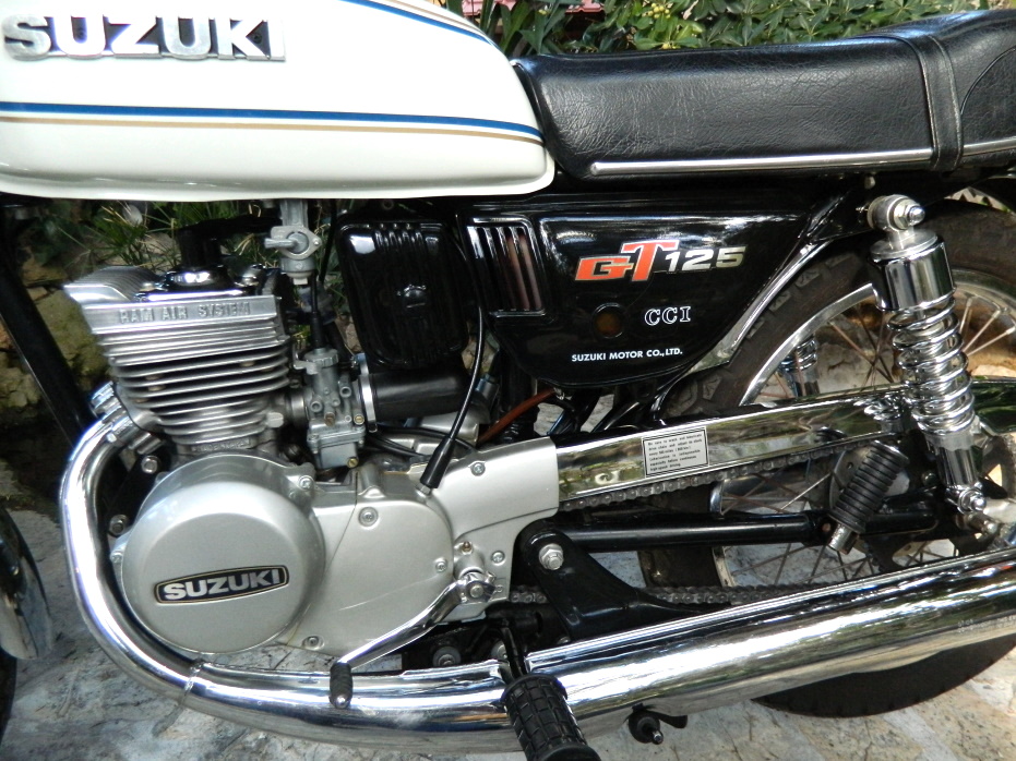 RESTAURATION COMPLÈTE GT 125 - Forum Suzuki GT Triples et Twins Deux Temps